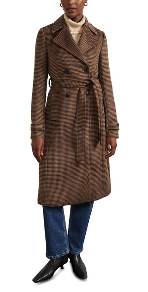 Hobbs London - Limited Collection Bromley Check Trench Coat