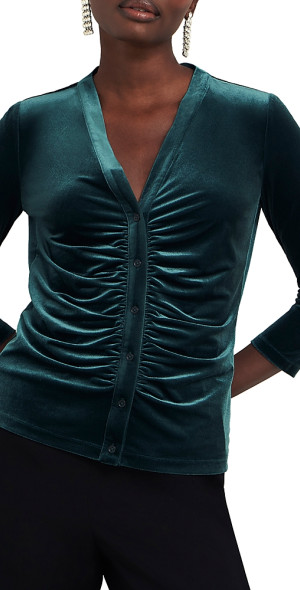 Hobbs London - Velvet Hattie Top