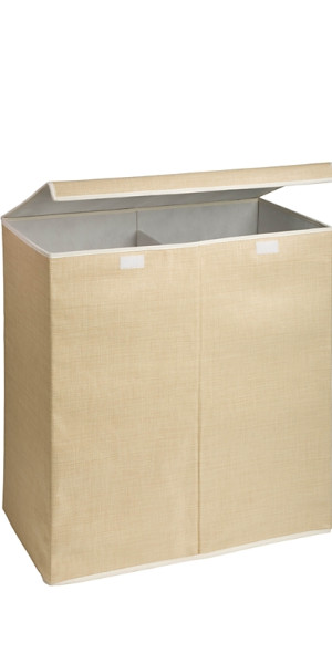Honey Can Do - Folding Double Hamper