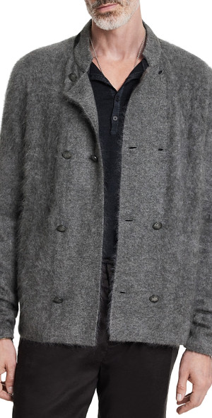 John Varvatos - Adrano Double Breasted Cashmere Jacket
