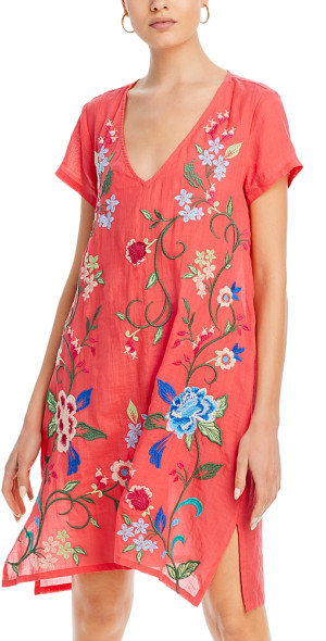 Johnny Was - Embroidered Tunic Dress