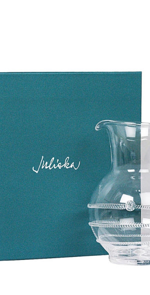Juliska - Amalia Glass Round Pitcher