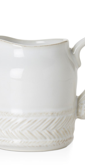 Juliska - Le Panier Whitewash Creamer
