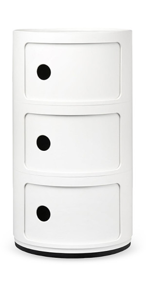 Kartell - Componibili Colors 3 Tier Storage Tower