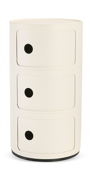 Kartell - Componibili Recycled 3 Tier Storage Tower