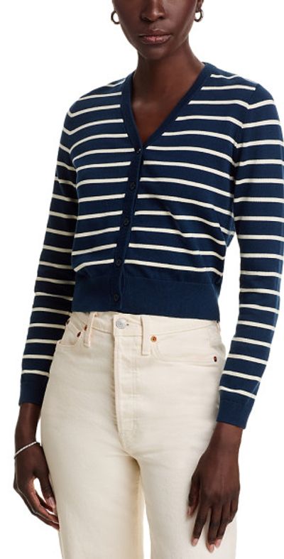 Kule - Clove Cashmere Striped Cardigan