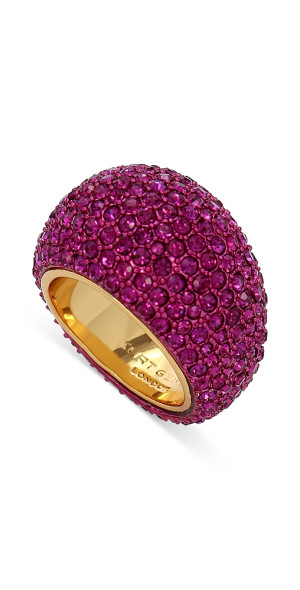 Kurt Geiger London - Pave Dome Cocktail Ring