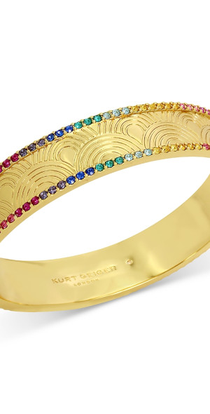 Kurt Geiger London - Signature Southbank Pave Bangle Bracelet