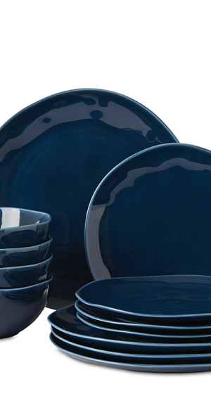 Lenox - Bay Colors 12-Piece Dinnerware Set