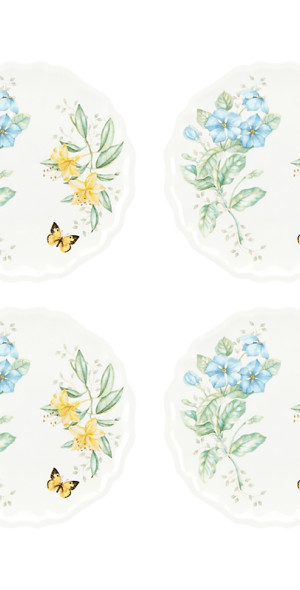 Lenox - Butterfly Meadow Melamine Dinner Plates, Set of 4