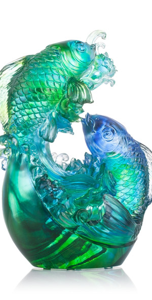 Liuli - In Splendor Crystal Sculpture