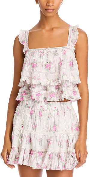 Loveshackfancy - LoveShackFancy Novalee Tiered Top