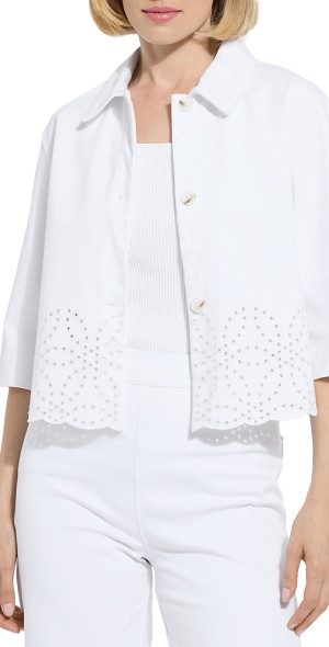 Lysse - Gem Eyelet Crop Jacket
