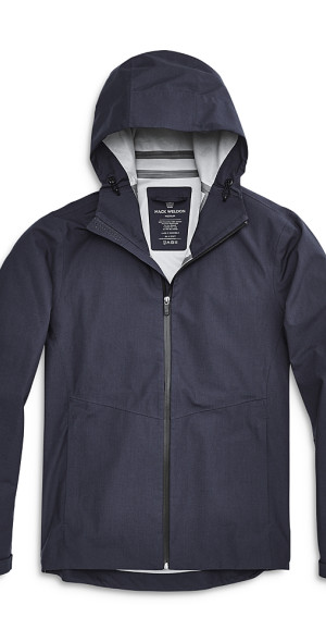 Mack Weldon - Stormchaser Hooded Rain Jacket