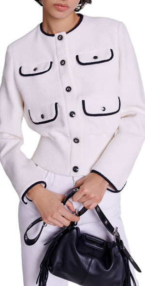Maje - Bloppylene Tweed Jacket