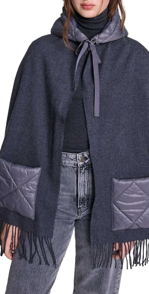 Maje - Hooded Pancho