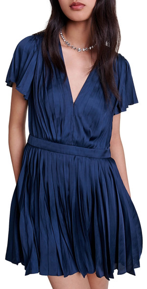 Maje - Revillae Pleated Dress