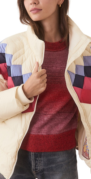 Marine Layer - Archive Multi Fair Isle Down Jacket