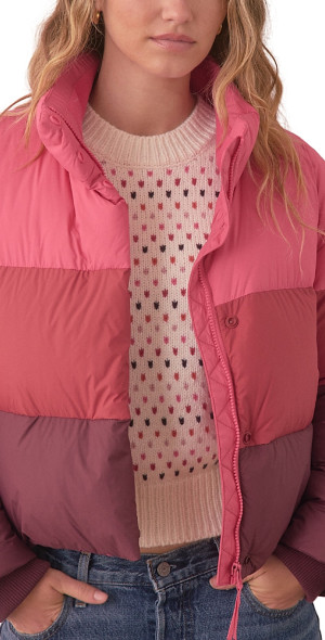 Marine Layer - Gia Cropped Down Puffer Jacket