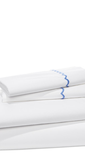 Matouk - Astrid Cotton Duvet Cover Set, Twin