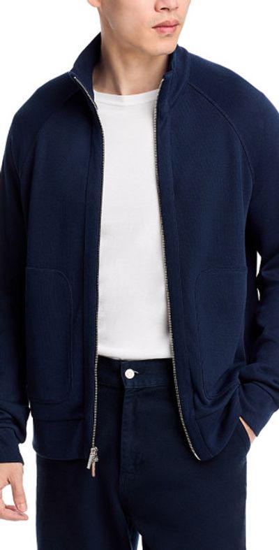 Michael Kors - Cotton Blend French Rib Full Zip Bomber Jacket