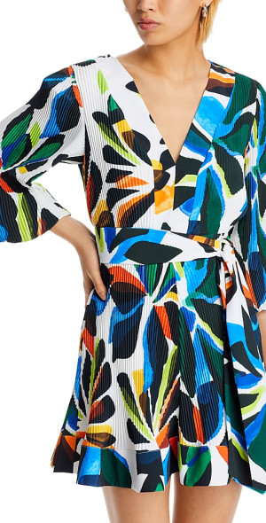 Milly - Liv Pleated Mini Dress