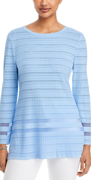 Misook - Multi Rib Tunic Sweater