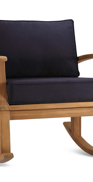 Modway - Marina Outdoor Patio Teak Rocking Chair