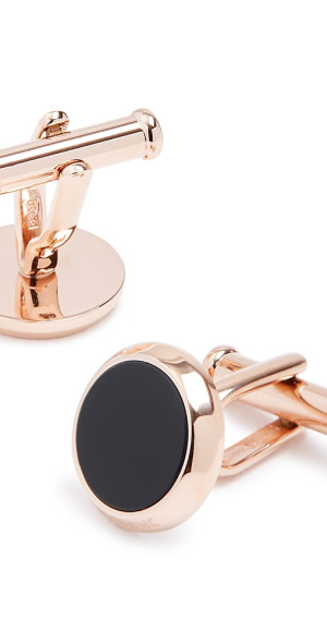 Montblanc - Meisterstuck Onyx Round Cufflinks