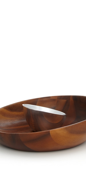 Nambe - Luna Chip & Dip