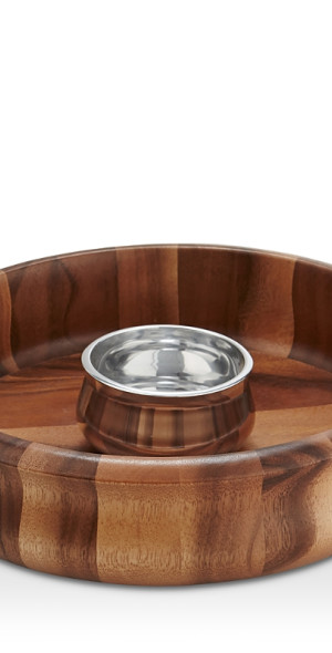 Nambe - Nara Chip & Dip