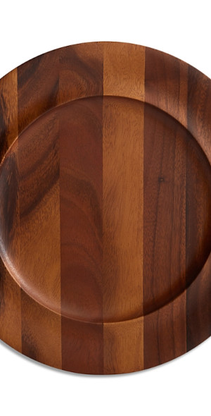 Nambe - Skye Wood Charger Plate