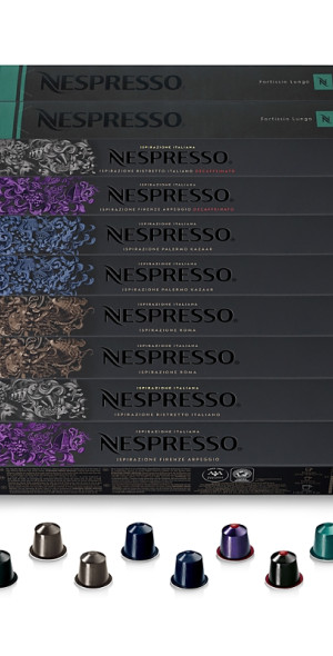 Nespresso - OriginalLine Variety Pack Dark Roast Espresso Coffee ...