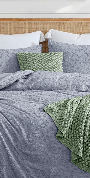 Peri Home - Floral Cutwork Comforter Set, Full Queen