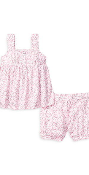 Petite Plume - Girls' Charlotte Sleep Shorts Set
