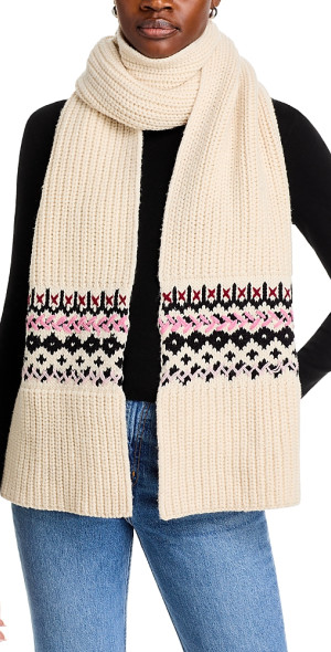 Rag & Bone - rag & bone Leigh Fair Isle Scarf