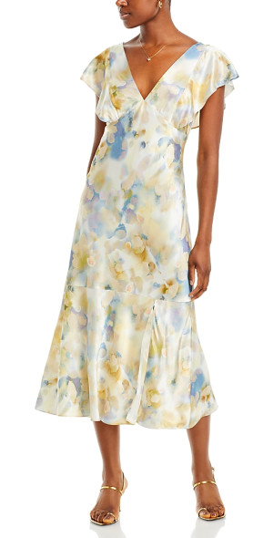 Rails - Dina Satin Midi Dress