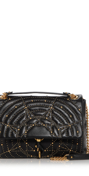 Rebecca Minkoff - x Wicked Edie Embellished Leather Shoulder Bag