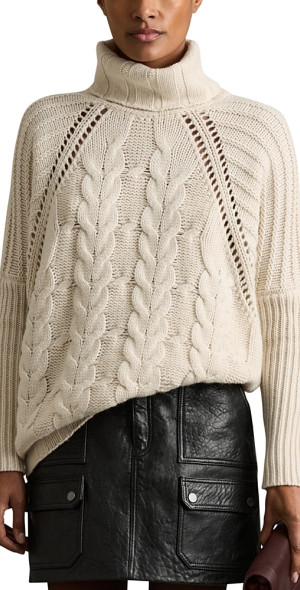 Reiss - Penny Chunky Cable Knit Sweater