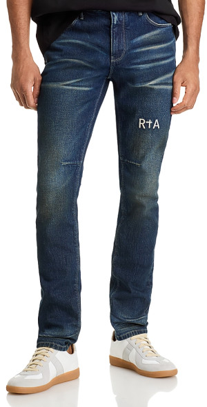 Rta - Skinny Fit Bryant Jeans in Old World Blue