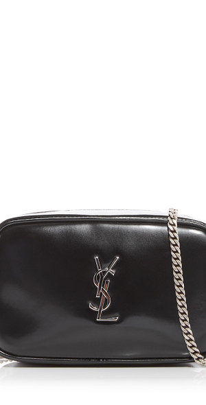 Saint Laurent - Mini Lou Crossbody in Shiny Canvas