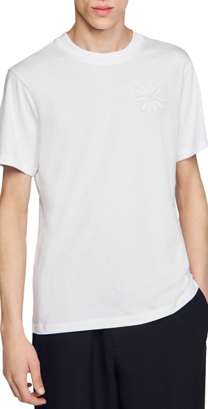 Sandro - Glossy Flower Tee