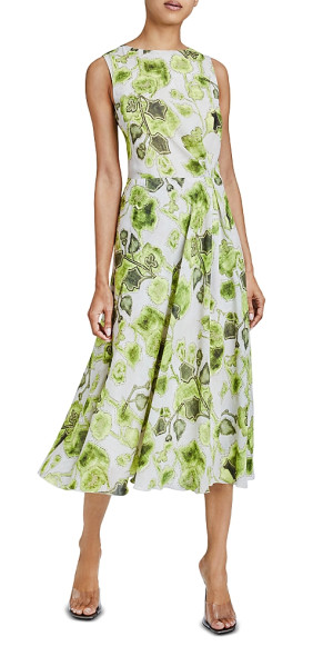 Santorelli - Fit and Flare Midi Dress