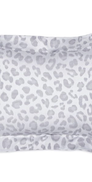 Schlossberg - Saba Argent Flanged Cotton Boudoir Sham