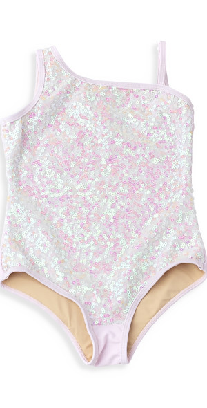 Shade Critters - Girls' Daisy Sequin One Piece Swimsuit