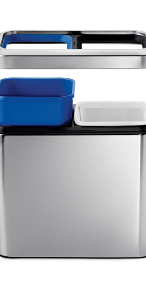 Simplehuman - 20-Liter Trash & Recycling Bin
