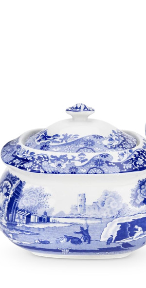 Spode - Blue Italian Teapot
