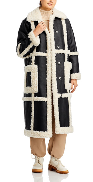 Stand Studio - Patrice Faux Shearling Coat