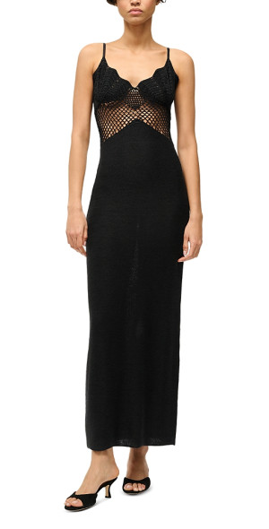 Staud - Tara Mesh Inset Dress