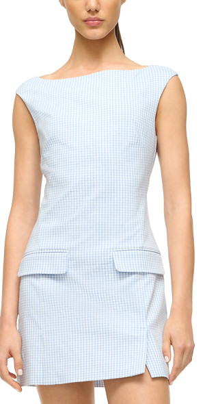 Staud - Walker Micro Check Dress